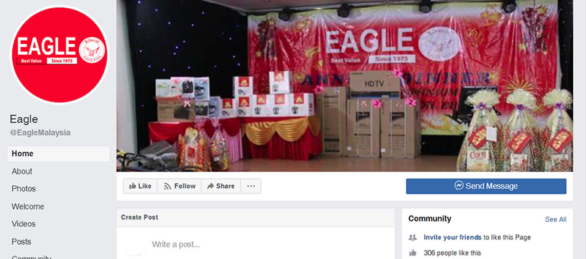 Eagle Facebook Fan Page – Central Aluminium Manufactory Sdn Bhd